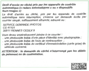 Pourquoi et comment demander la photographie d’une infraction constatée ...